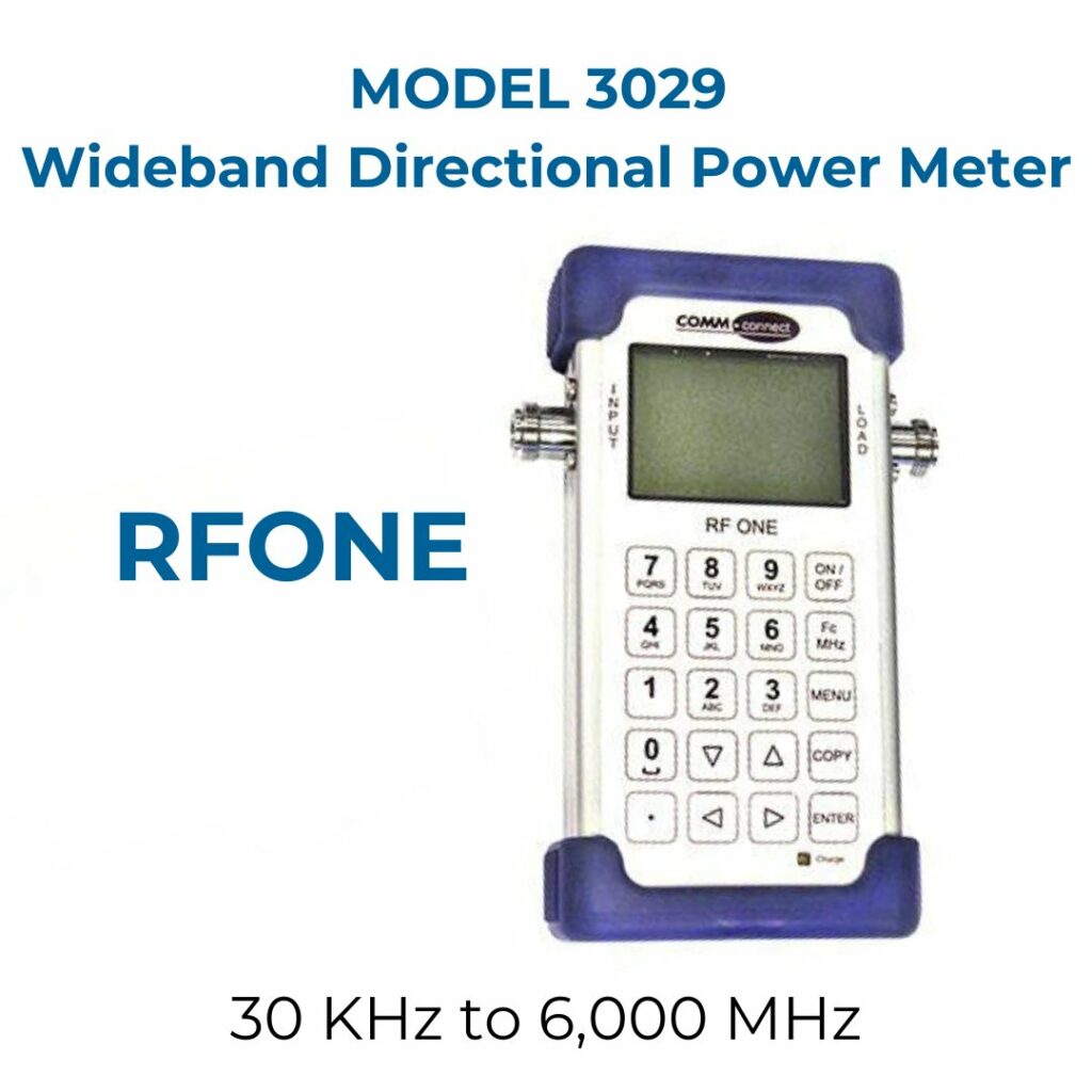 RF ONE 3029 WIDEBAND DIGITAL POWER METER